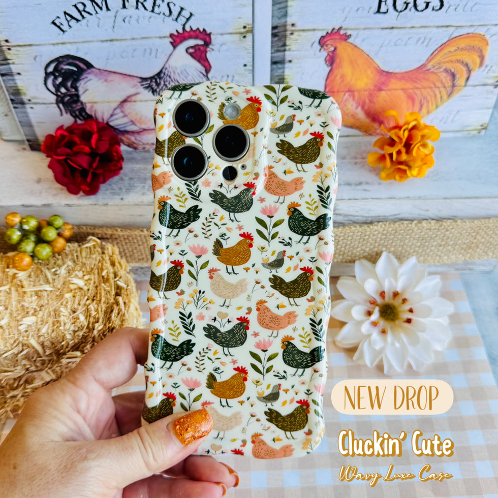 Farm Chicken MagSafe iPhone Case - Cluckin' Cute – Fancy Bands