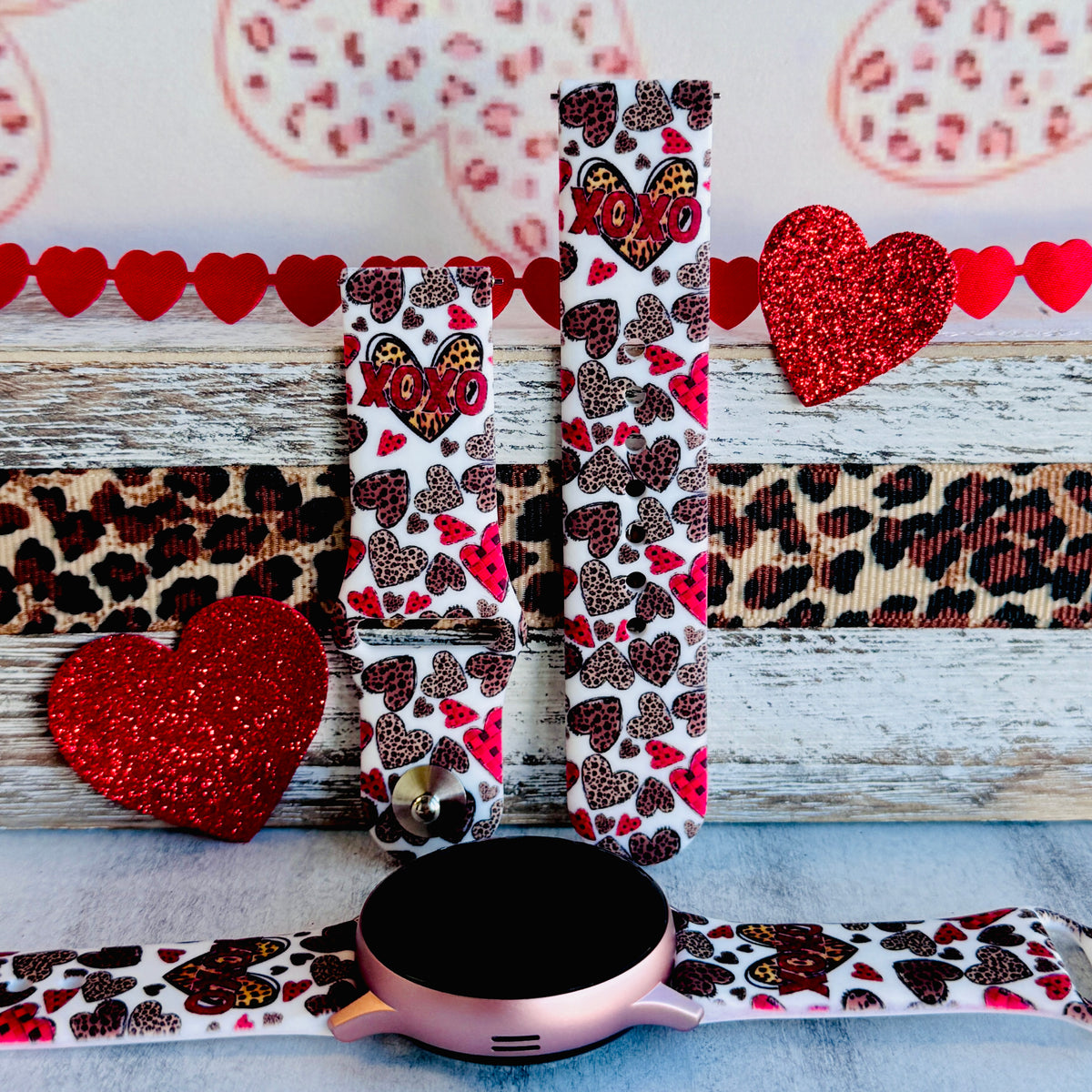 Wild at Heart Print Silicone Band For Samsung Watch – Fancy Bands