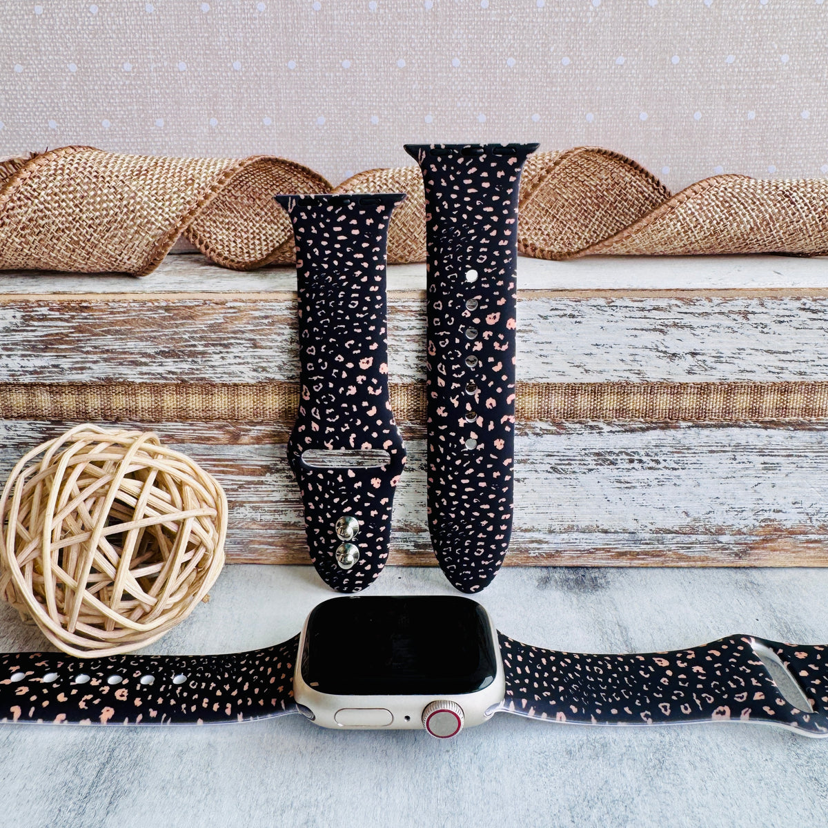 Freckle Fancy Print Silicone Band For Apple Watch – Fancy Bands