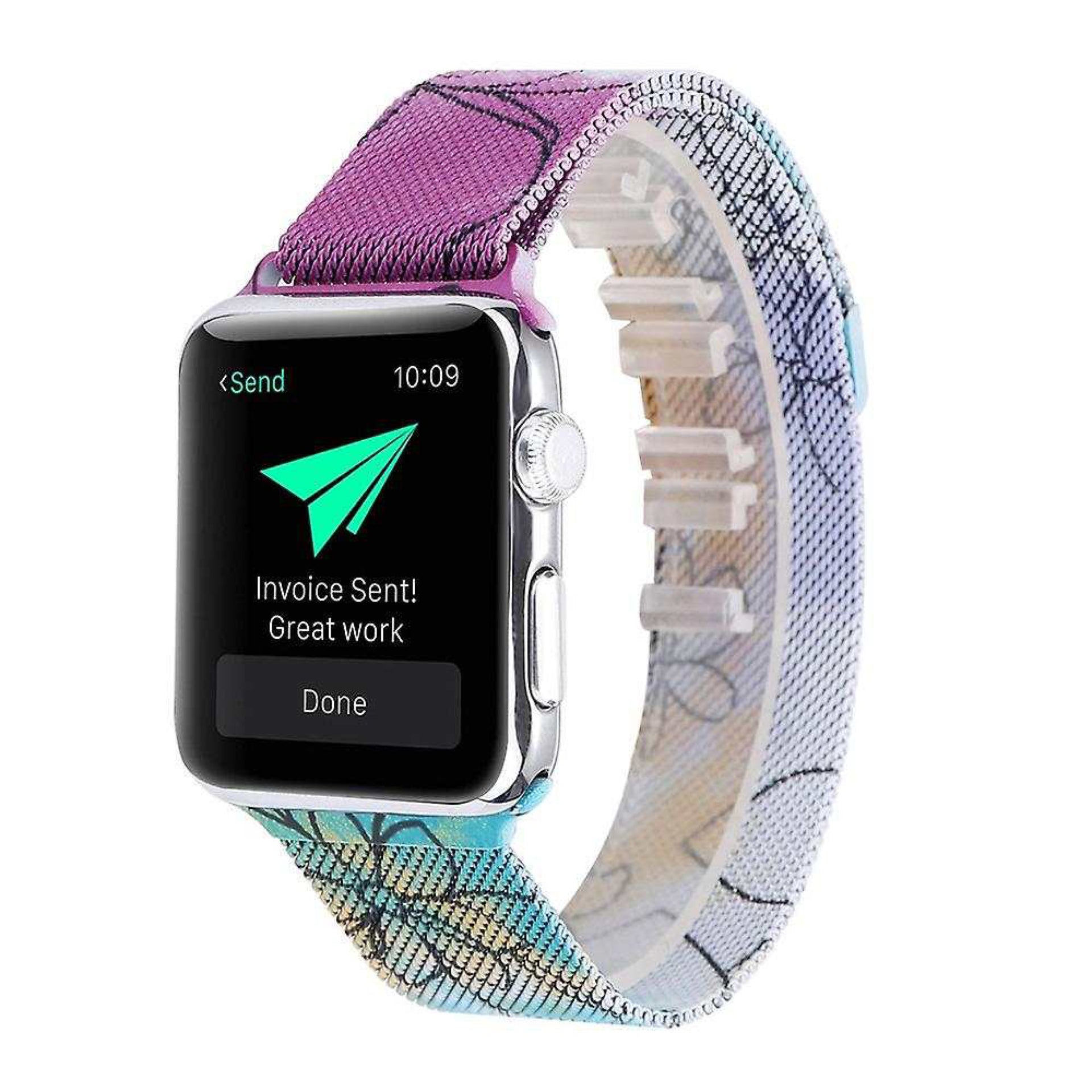 Milanese Loop Apple Watch Band - Multiple Print Options – Fancy Bands