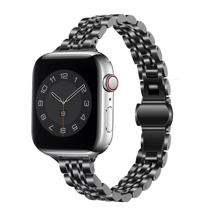 Slim Prestige Stainless Steel Link Band For Apple Watch Multiple Color ...