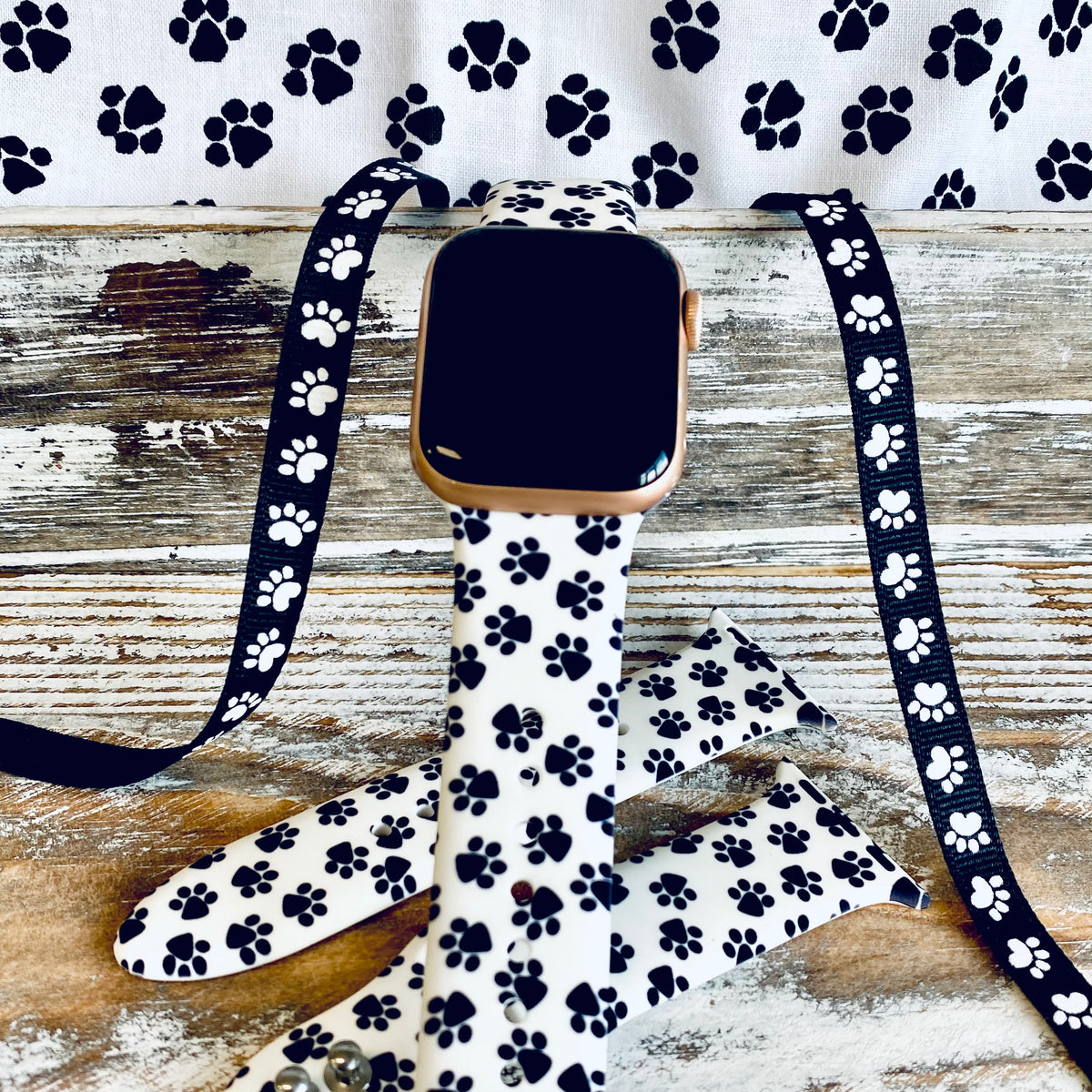 Paw Print Apple Watch Band For Series 1 2 3 4 – Fancy Bands